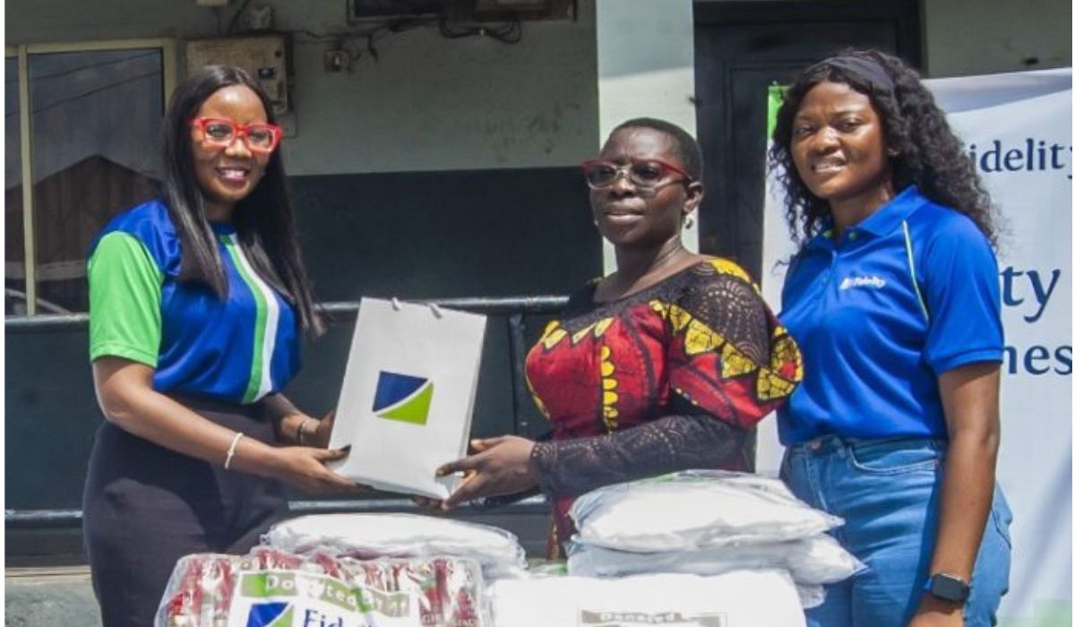 Fidelity Bank Offers Humanitarian Aid to Modupe Cole Memorial Home ...