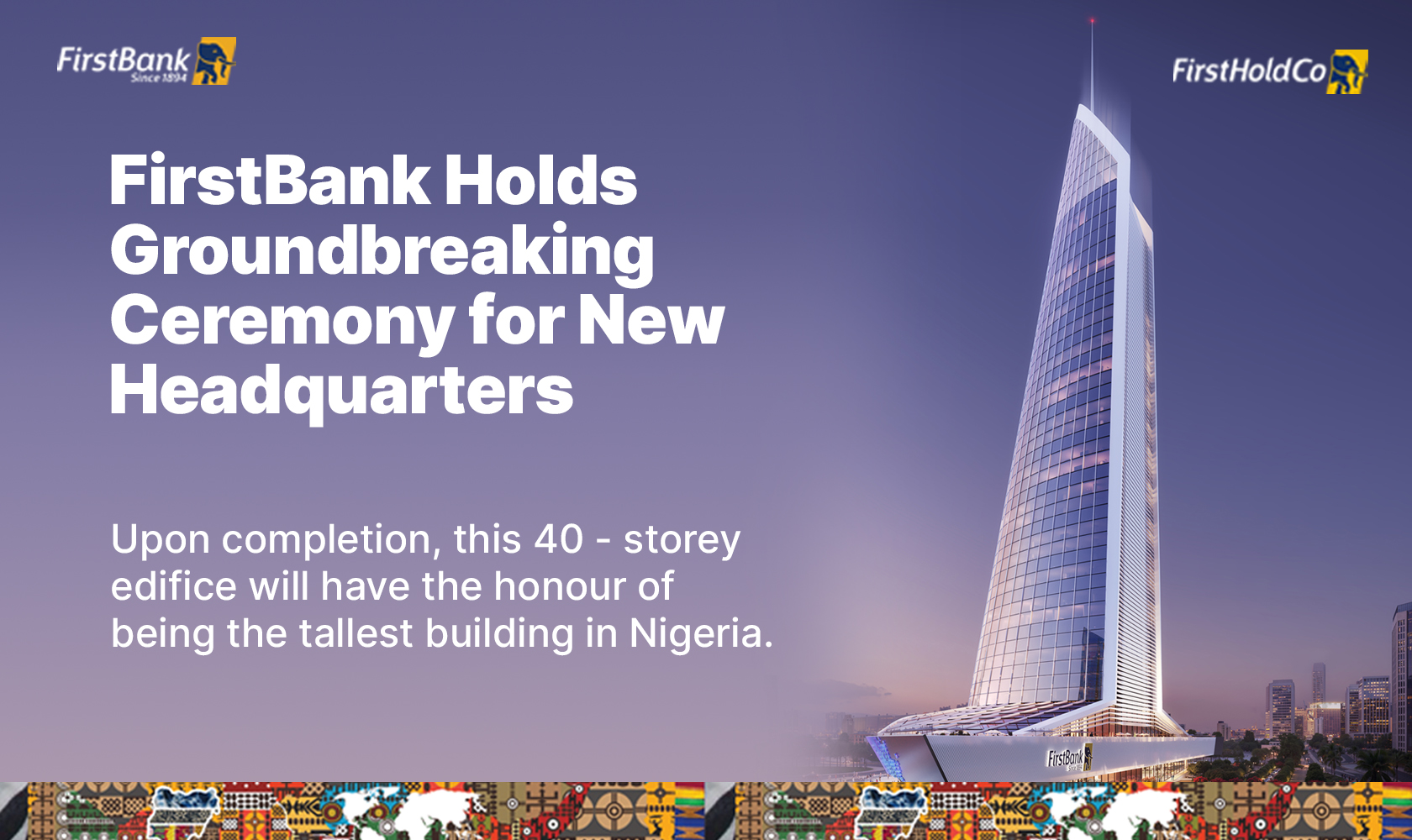 FIRSTBANK HOLDS GROUNDBREAKING CEREMONY FOR NEW STATE-OF-THE-ART ECO ...